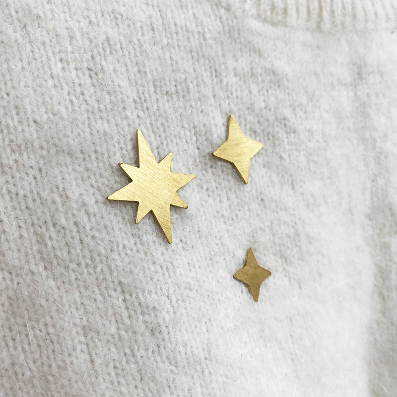 Brass Constellation Pin Set – aimeemacillustration